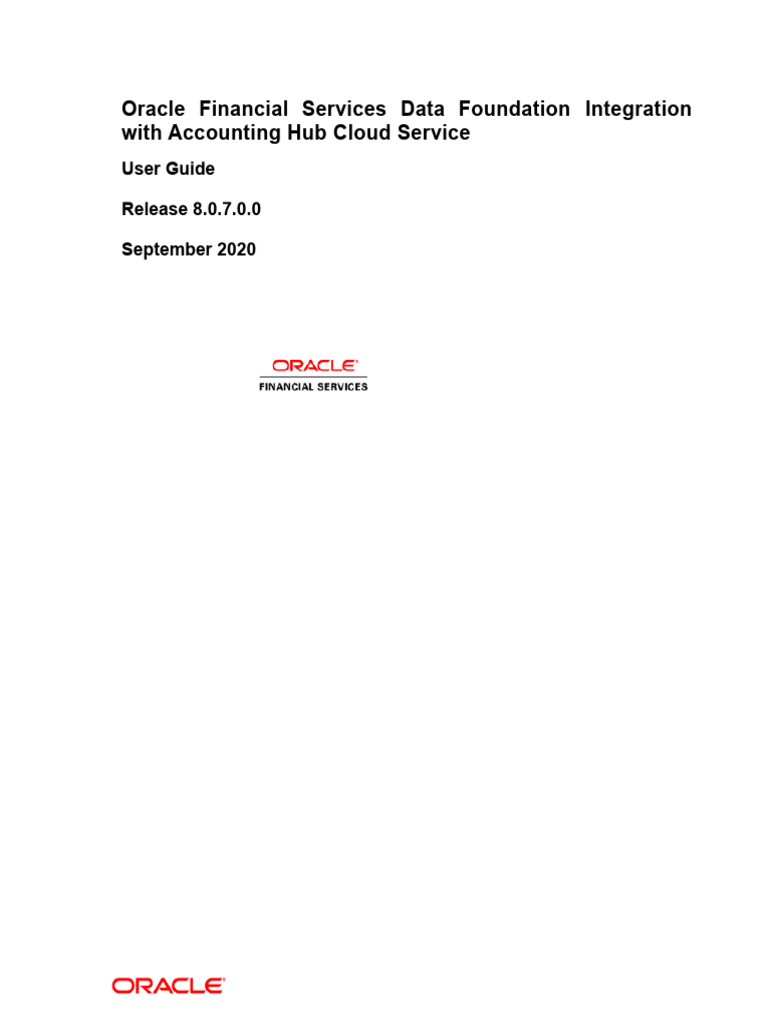 Oracle - Financial - Services - Data - Foundation - Integration - With ...