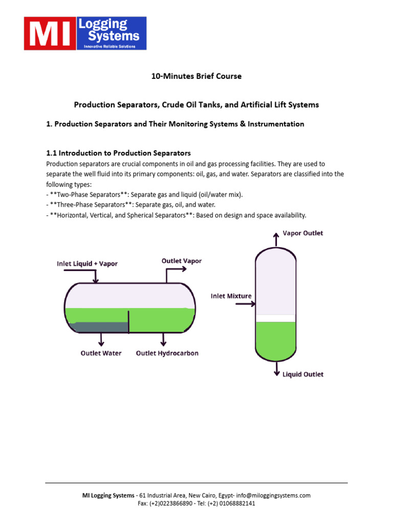 MI Logging Systems Brief Course | PDF | Flow Measurement | Gases