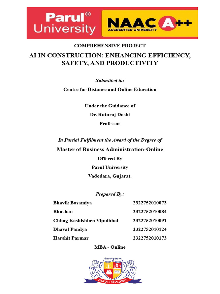 Comprehensive Project PM - 2 | PDF | Artificial Intelligence ...