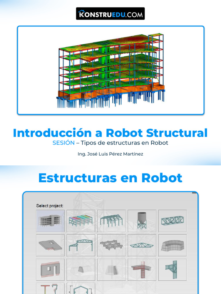 Tipos de Estructuras en Robot | PDF