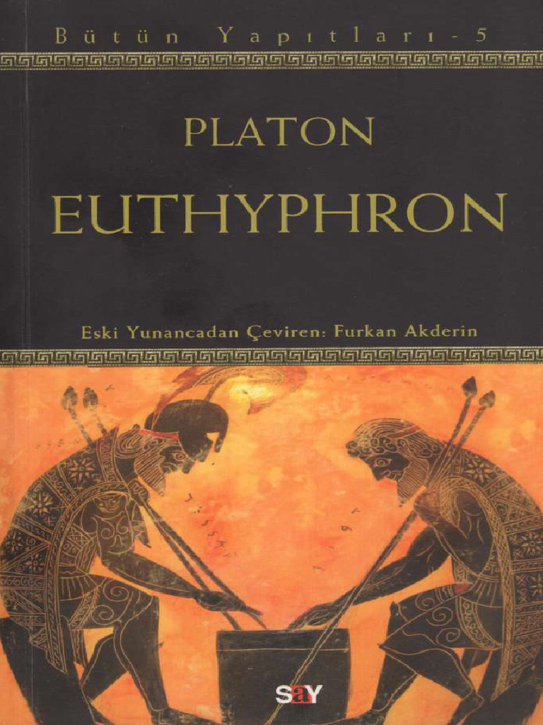Platon - Bütün Eserleri 5 & Euthyphron | PDF