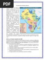 Mapa del Reparto Colonial de África | PDF | África | Colonialismo