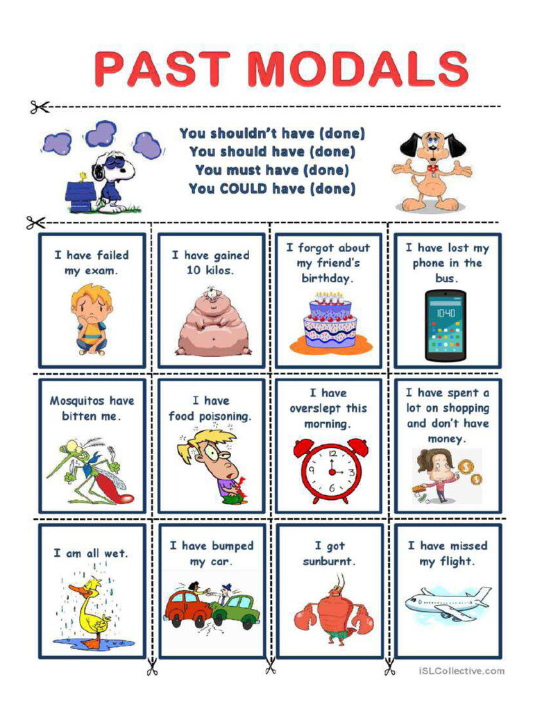 Past Modals Deduction CLT Communicative Language Teaching Resources Conv - 111001 - 1 | PDF