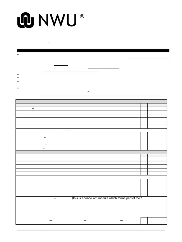 Curriculum Form - BEd Intermediate Phase - 4BR J02 | PDF | Linguistics ...