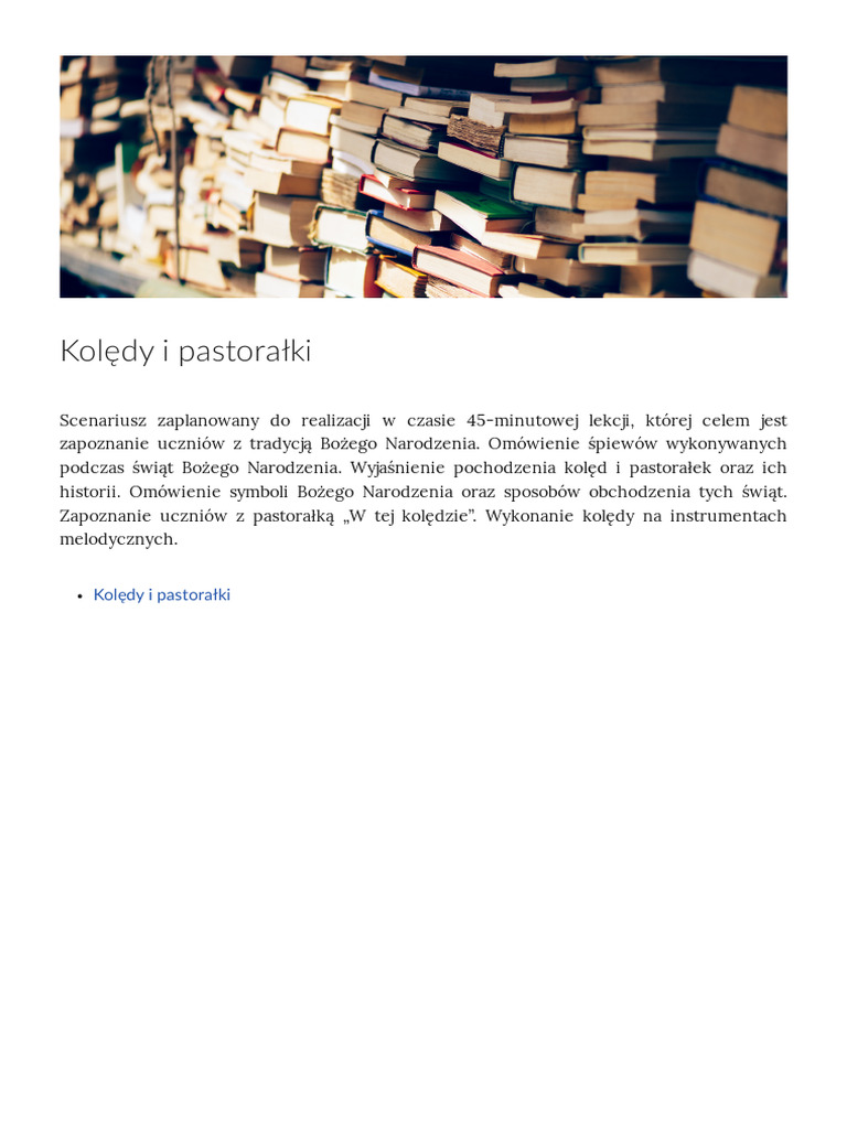 Koledy_i_pastoralki | PDF