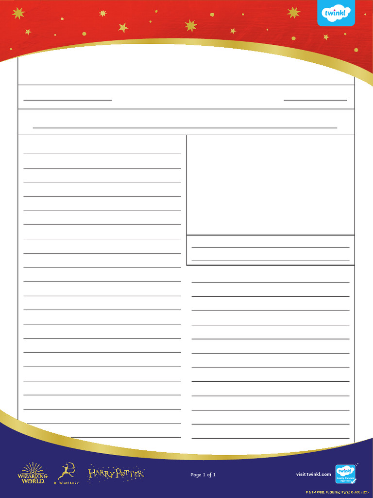 Writing Template | PDF