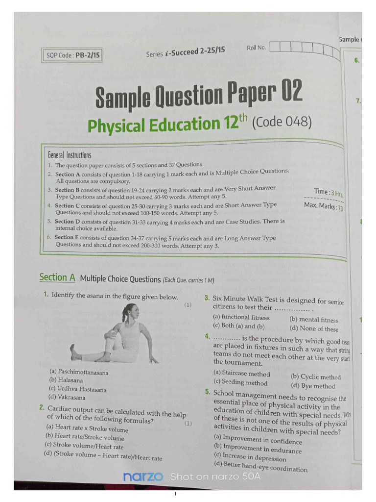 Sample Paper 02 | PDF