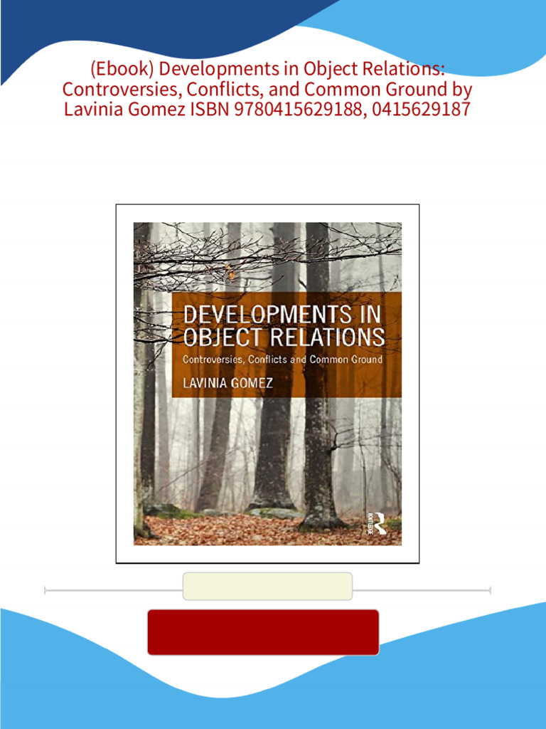 11522948 | PDF | Psychoanalysis | Object Relations Theory