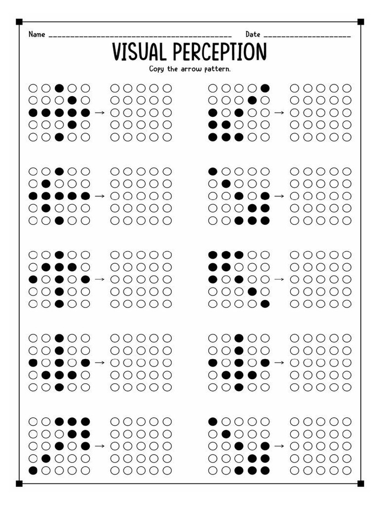 14 Visual Closure Worksheets Free | PDF