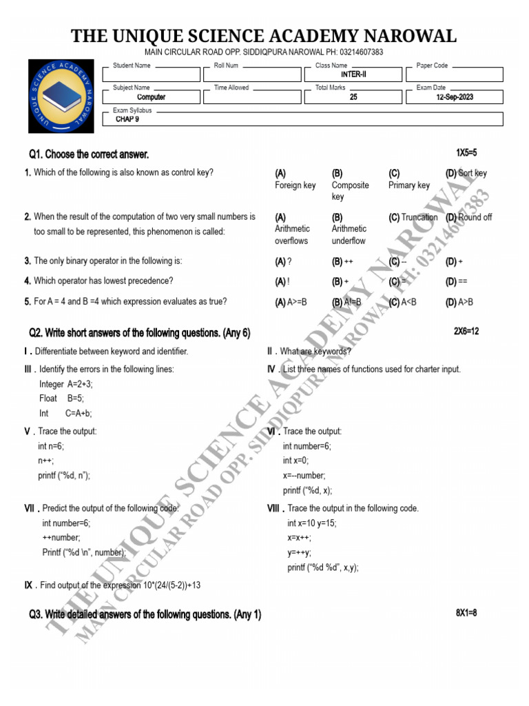comp 2nd year | PDF | Integer (Computer Science) | Computer Engineering comp 2nd year | PDF | Integer (Computer Science) | Computer Engineering