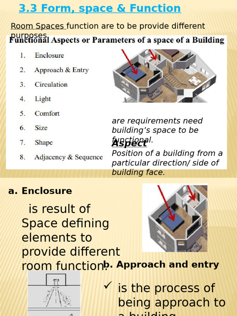 Building Space and Form Functionality | PDF | Space | Shape
