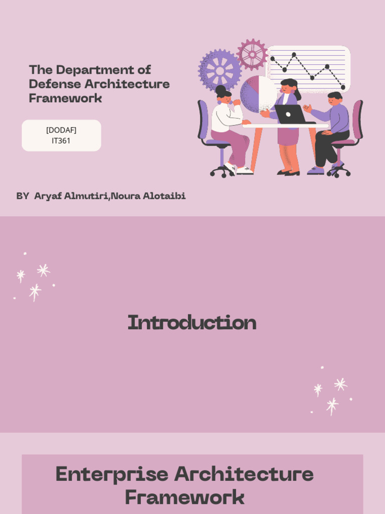 Dodaf Architecture Framework Pdf Enterprise Architecture Information Technology Management