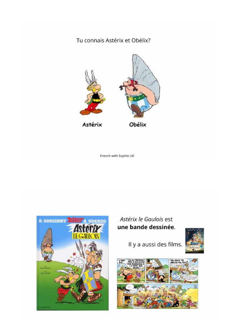 Astérix Présentation | PDF