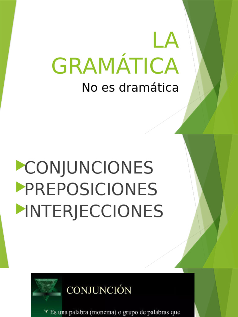 Gramática: Conjunciones y Más | PDF