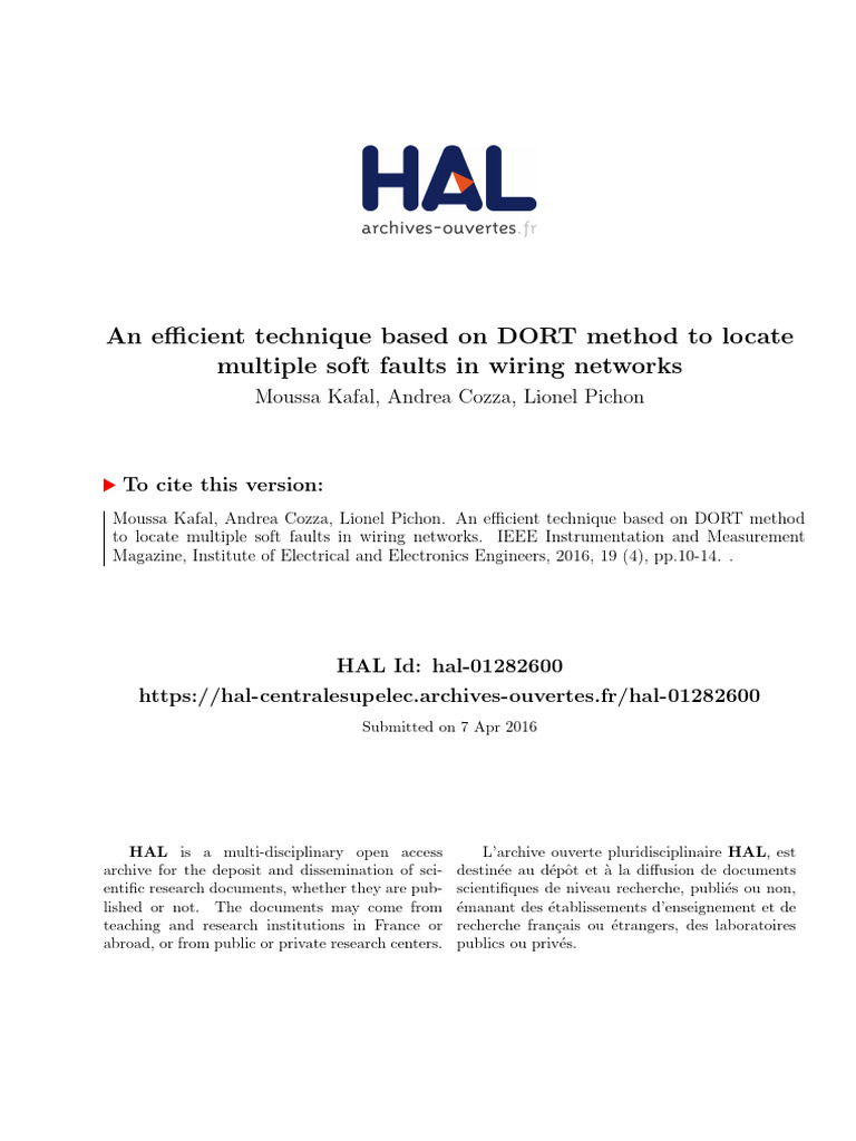 DORT Method | PDF | Eigenvalues And Eigenvectors | Telecommunications Engineering