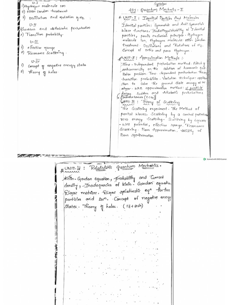 Advanced Quantum Mechanics | PDF