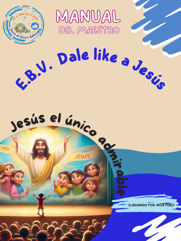 Manual Del Maestro PBV Dale Like a Jesús | PDF | Elijah