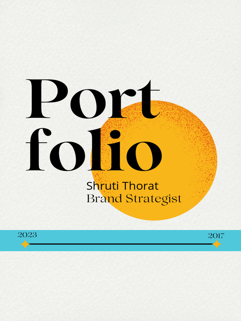 Shruti Thorat - Portfolio | PDF | Perfume | Brand