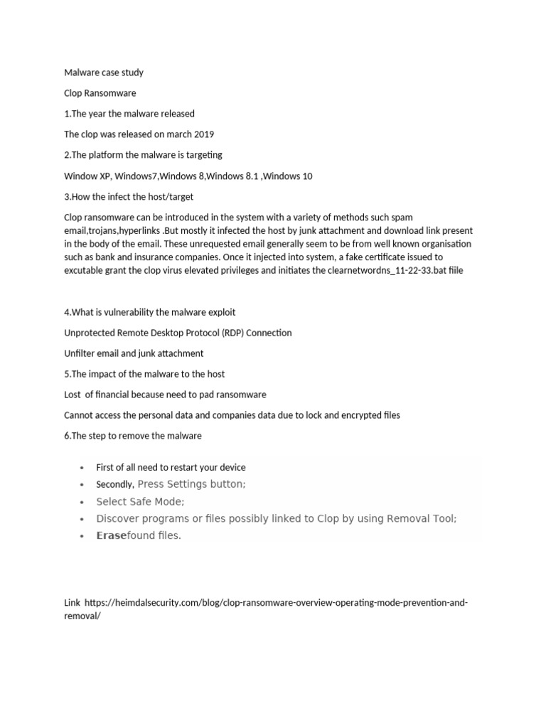 Malware Lab Pdf Malware Ransomware