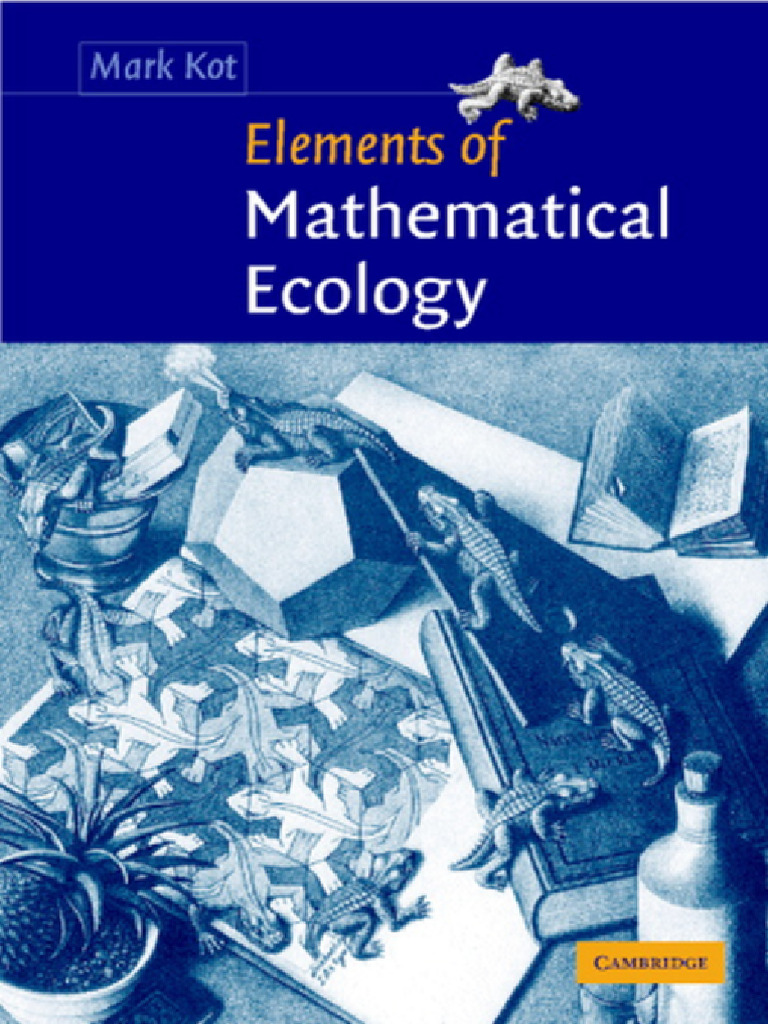 Elements of mathematics ecology | PDF | Logistic Function | Mathematics