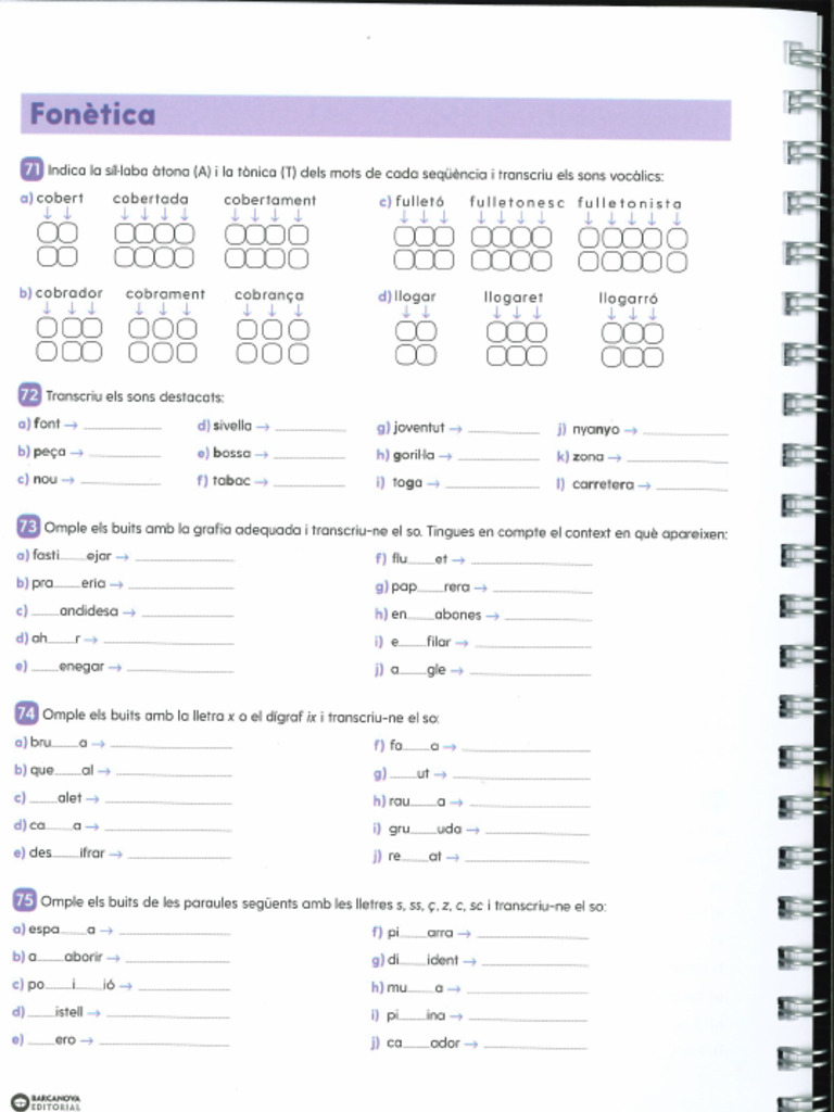 Activitats Fonètica | PDF