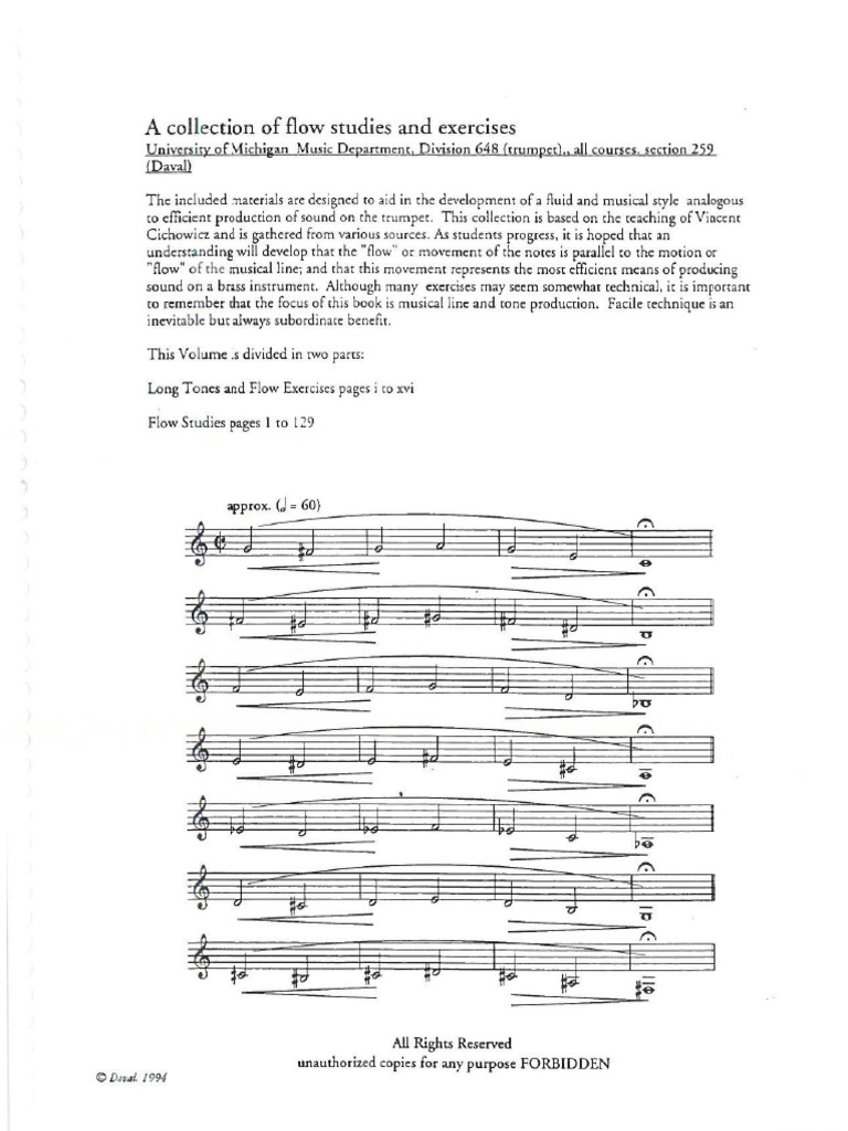 Cichowitz Flow Studies Extended | PDF