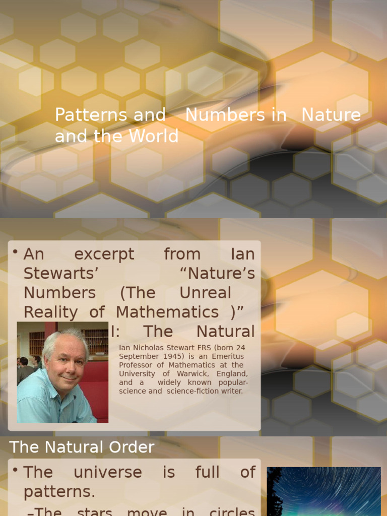 Patterns and Numbers in Nature | PDF | Pattern