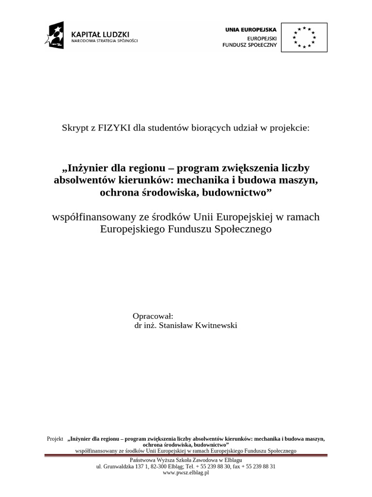 skrypt_fizyka | PDF