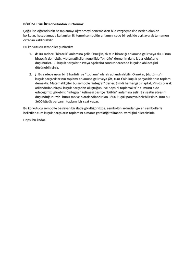 Calculus Made Easy | PDF