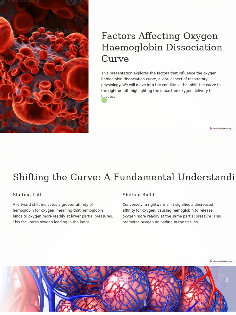 Factors Affecting Oxygen Haemoglobin Dissociation Curve | PDF ...