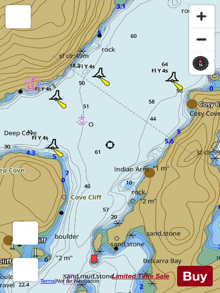 I-Boating Free Marine Navigation Charts & Fishing Maps | PDF