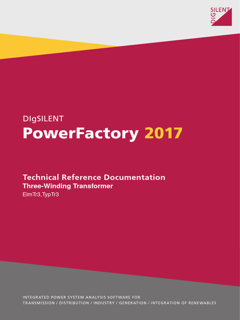 TechRef 3-W-Transformer 3phase | PDF | Transformer | Electrical Impedance