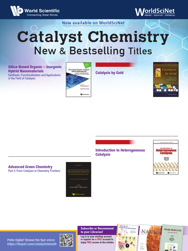 Catalyst-Chemistry-New-Bestselling-Titles | PDF | Catalysis | Physical ...