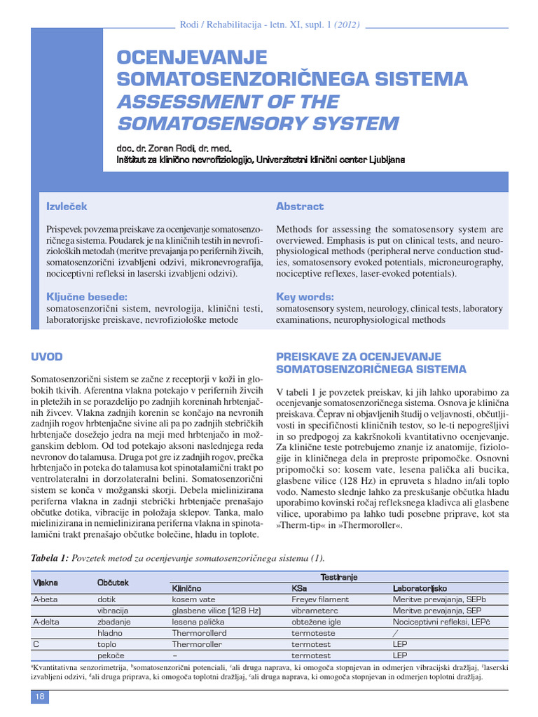 Rehabilitacija | PDF