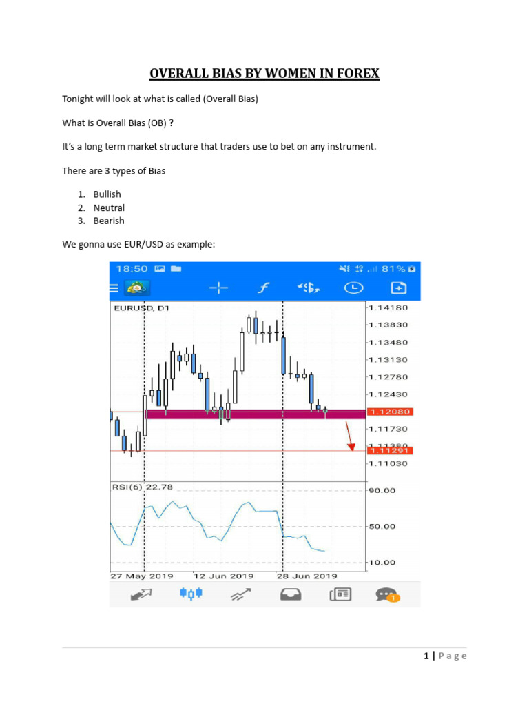 Understanding Overall Bias in Forex Trading | PDF | Market Trend ...