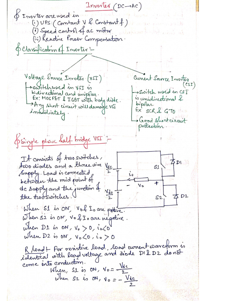 Single Phase Inverter | PDF
