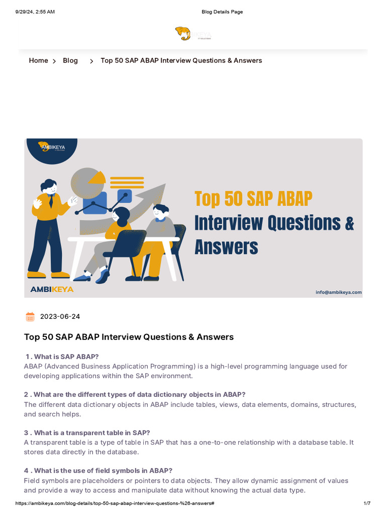 Sap Labs Interview Questions Pdf Computer Program Programming 2913