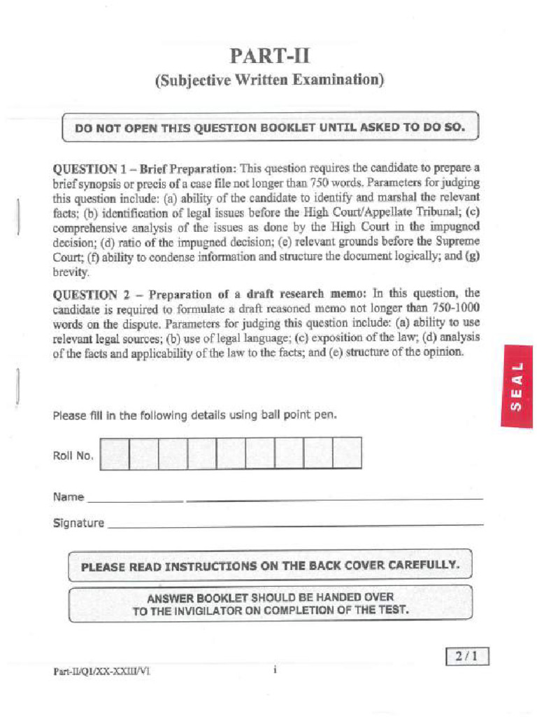 2023 Part 2 | PDF | Lawsuit | Memorandum