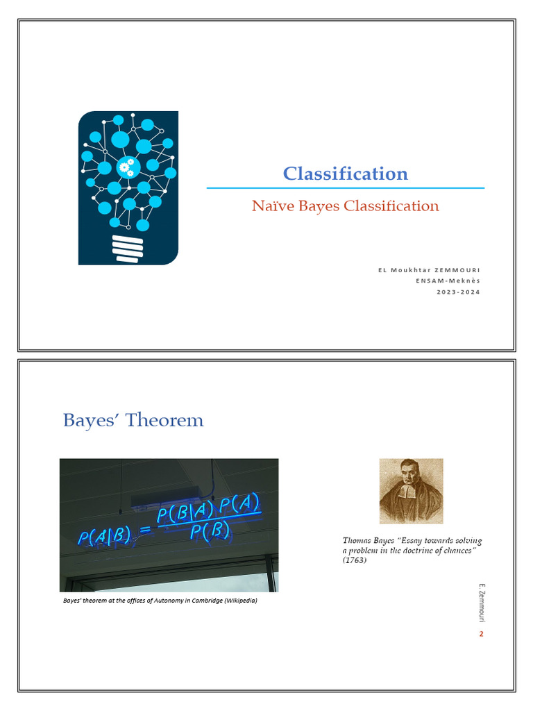 06 Classification Naive Bayes | PDF | Normal Distribution ...