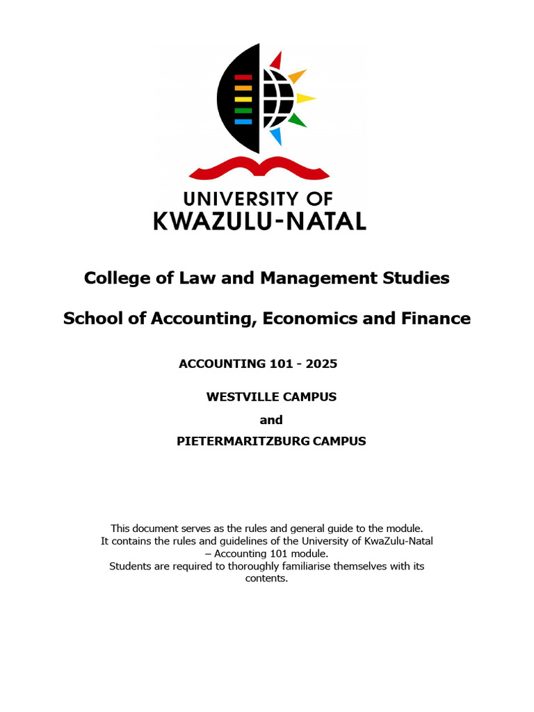 Accounting 101 Course Outline 2025 | PDF | Lecture | Textbook