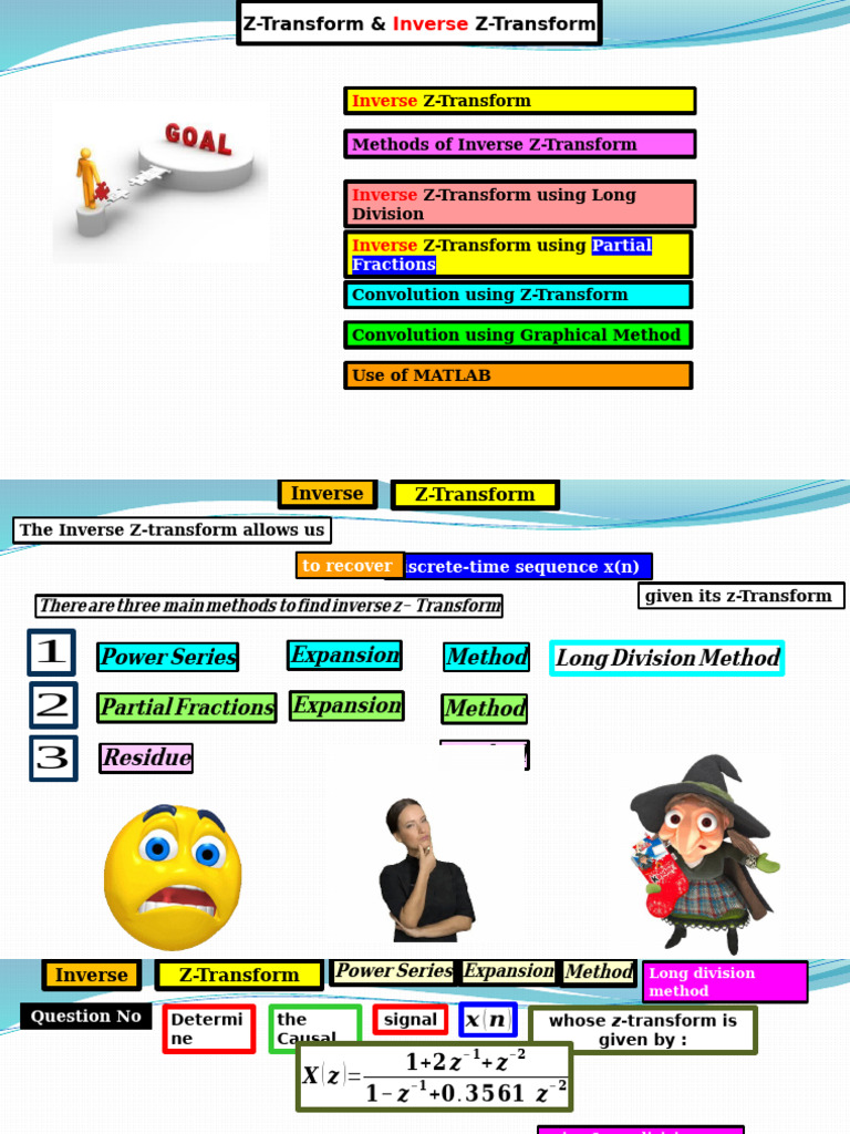 Z-Transform and Inverse Methods | PDF | Convolution | Laplace Transform
