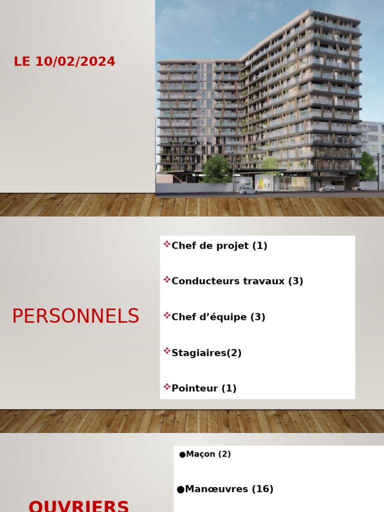 Journal de Chantier Projet[1] - Lecture Seule 2-7 | PDF