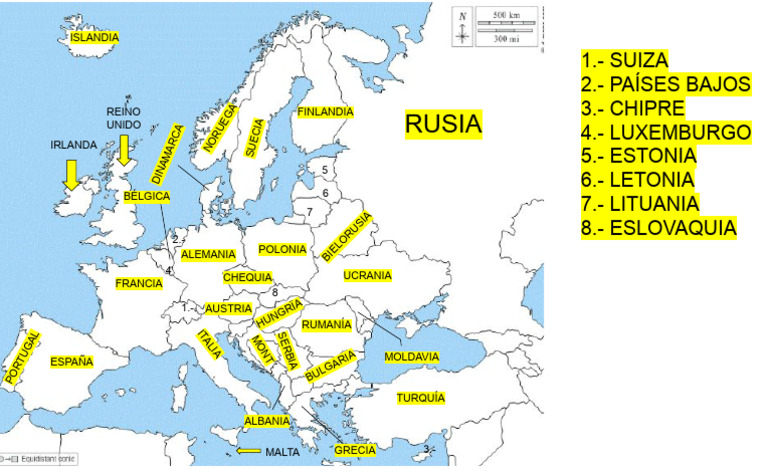 Mapa de Europa | PDF