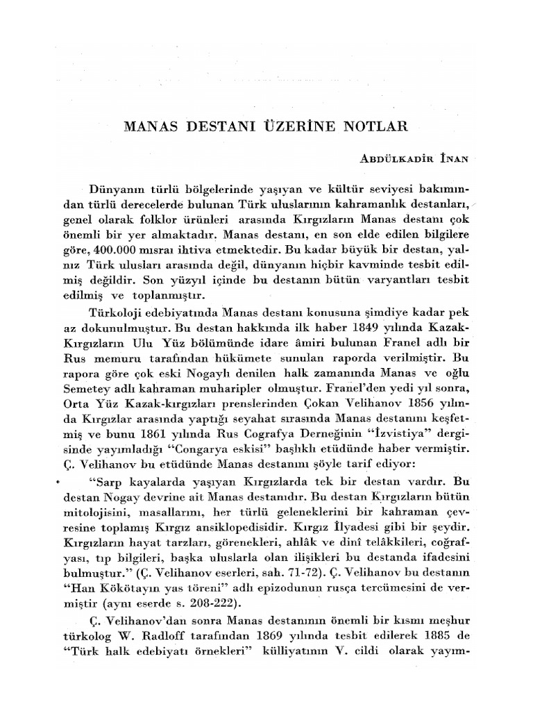 Manas 8 Sayfa Pdf