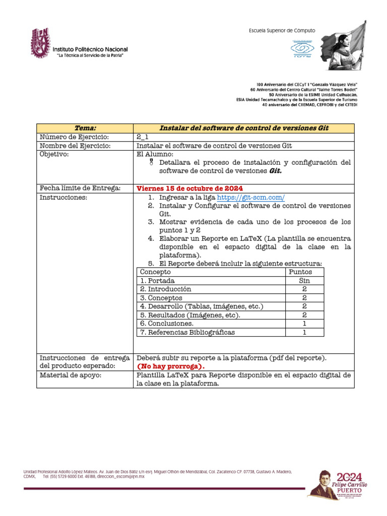 Tarea2.1 - Instalar El Software de Control de Versiones Git | PDF | Ciencias de la Computación ...