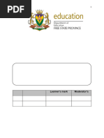 Technology Grade 9 ATP 2025(2)(1) | PDF | Beam (Structure) | Stairs