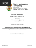 Computer Practice N4 - Assignments 1-3 - V1.2024 | PDF