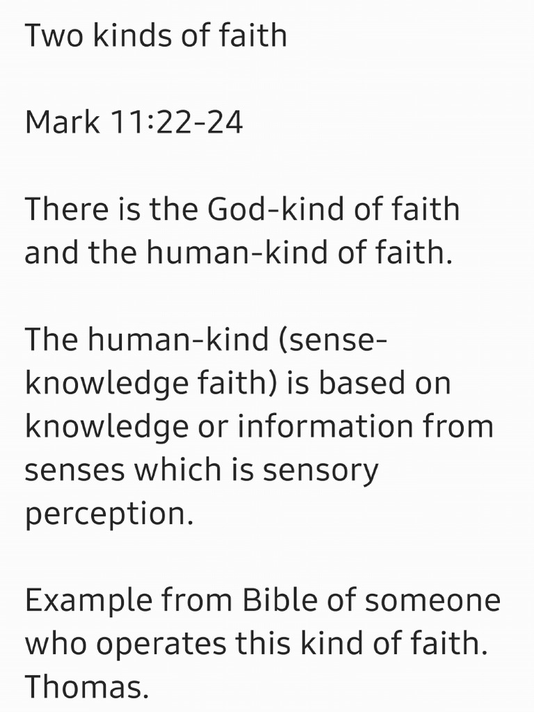 How To Make Your Faith Work Chapter 5 Summary | PDF