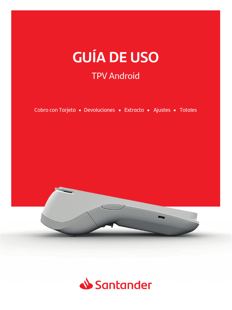 Guía de Uso del TPV para Android | PDF | Android (sistema operativo ...