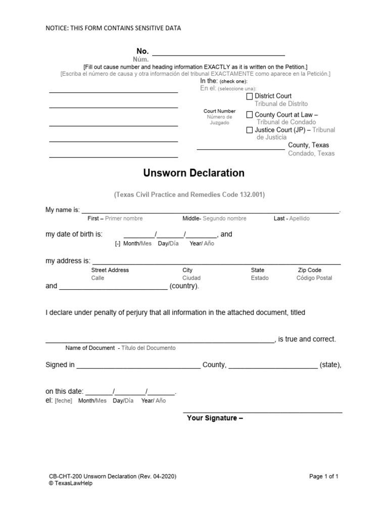 cb-cht-200-unsworn_declaration_0 | PDF